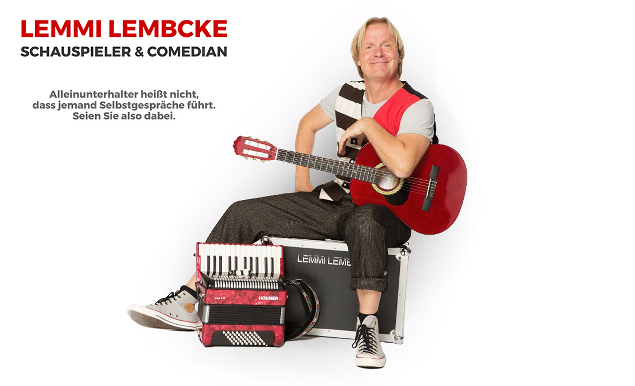 Lemmi Lembcke | Schauspieler & Comedian - Schwerin